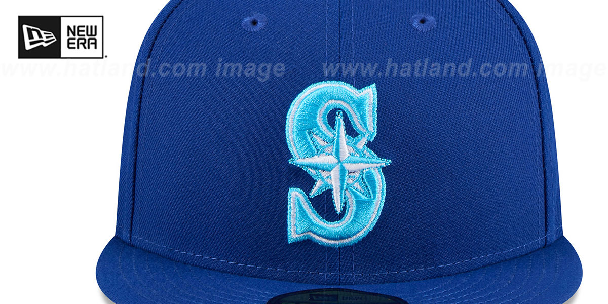 Seattle Mariners 2024 FATHERS DAY Fitted Hat by New Era