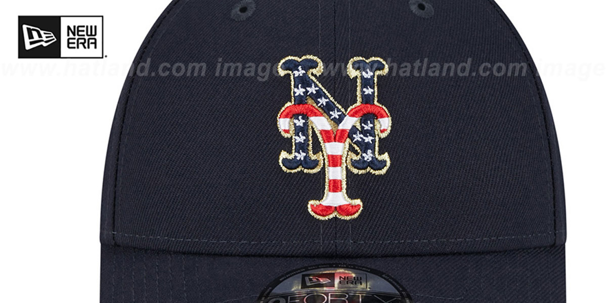 New York Mets 2023 JULY 4TH STARS N STRIPES SNAP Hat
