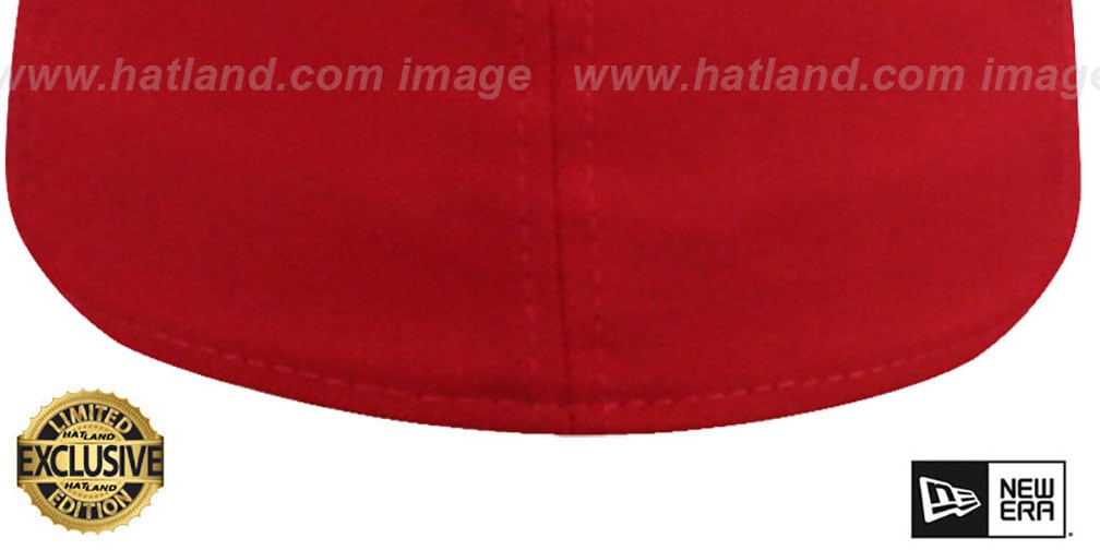 New Era 39THIRTY-BLANK Red Flex Fitted Hat