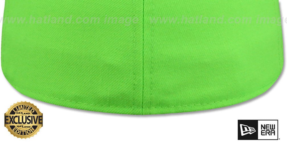 New Era 59FIFTY-BLANK Neon Green Fitted Hat