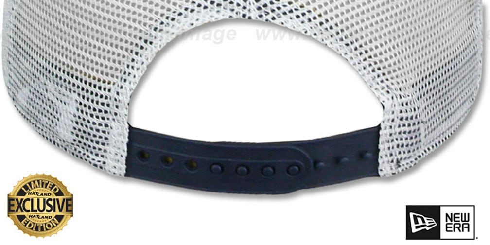 New Era MESH-BACK BLANK SNAPBACK Navy-White Hat