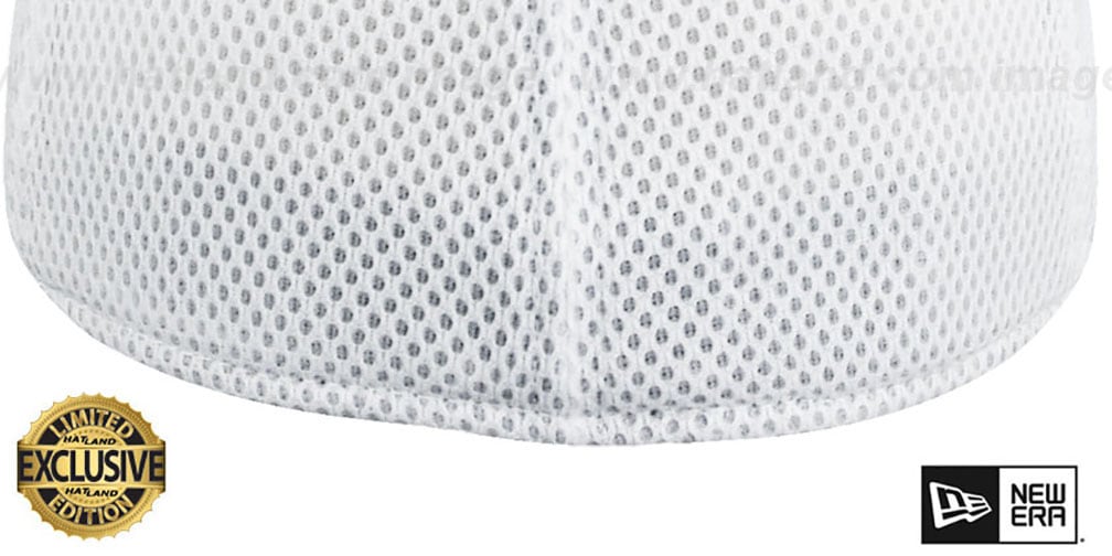 New Era NEO-MESH 39THIRTY-BLANK Navy-White Flex Fitted Hat