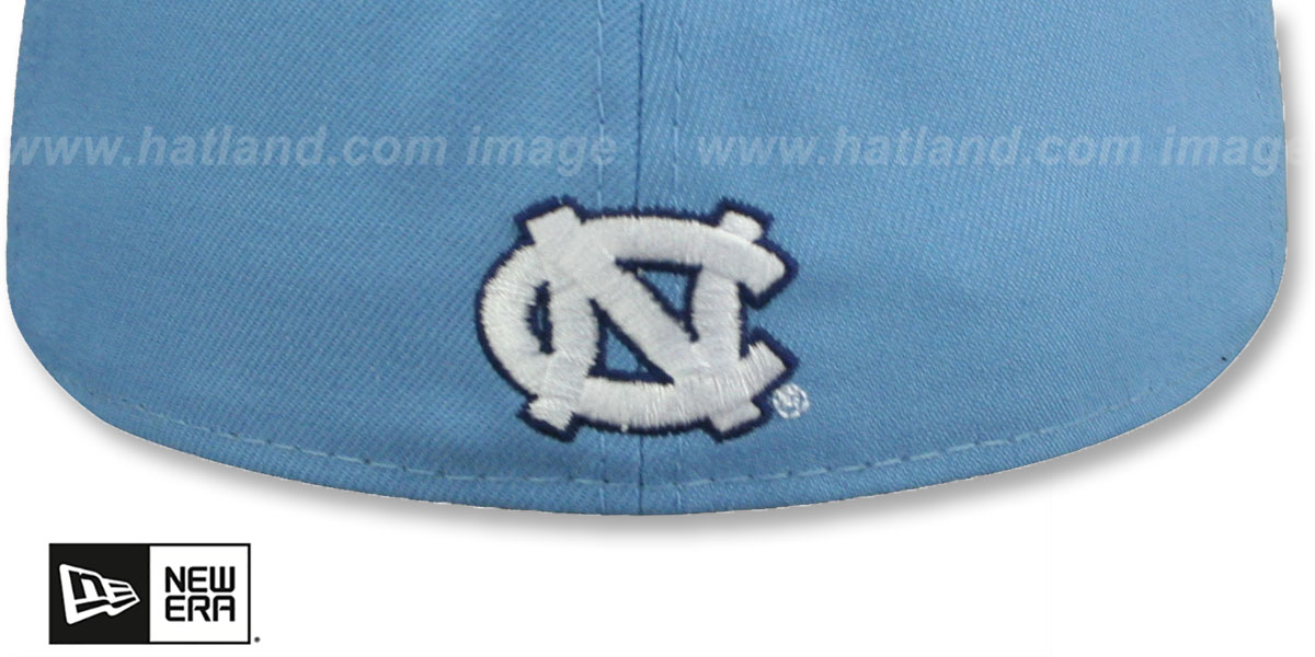 North Carolina ALT NCAA TEAM-BASIC Sky-Navy Fitted Hat