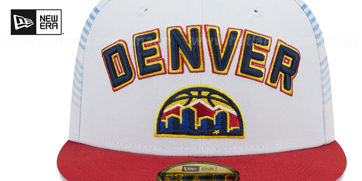 Denver Nuggets 22-23 CITY-EDITION Fitted Hat by New Era Denver Nuggets 22-23 CITY-EDITION Fitted Hat by New Era