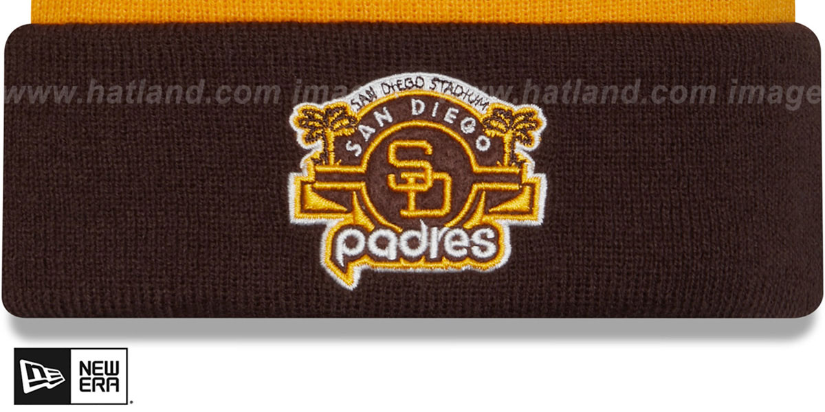 San Diego Padres RETRO-CUFF Knit Beanie by New Era