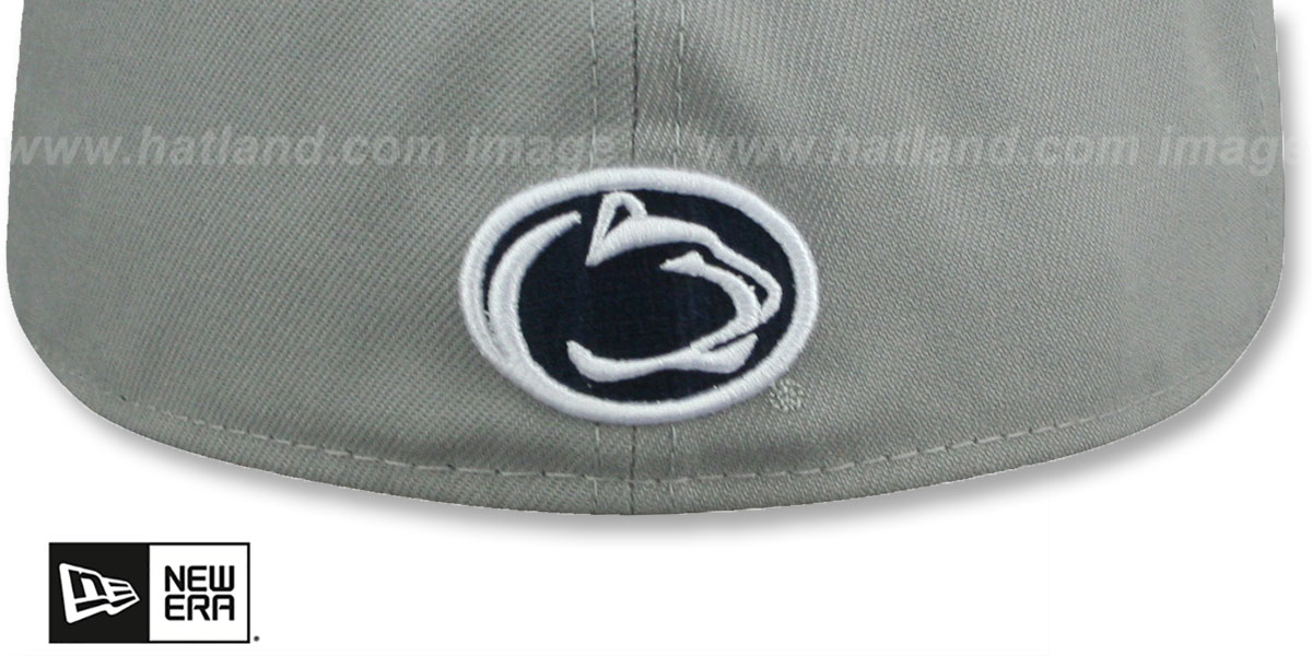 Penn State ALT NCAA TEAM-BASIC Grey Fitted Hat by New Era