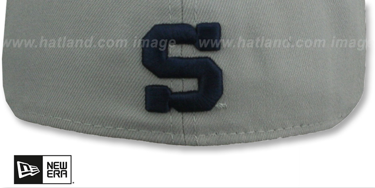 Penn State NCAA TEAM-BASIC Grey Fitted Hat by New Era