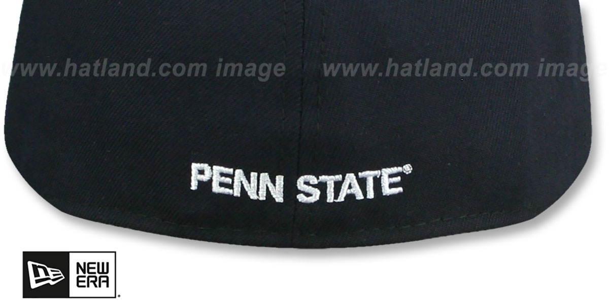 Penn State NCAA TEAM-BASIC Navy Fitted Hat by New Era