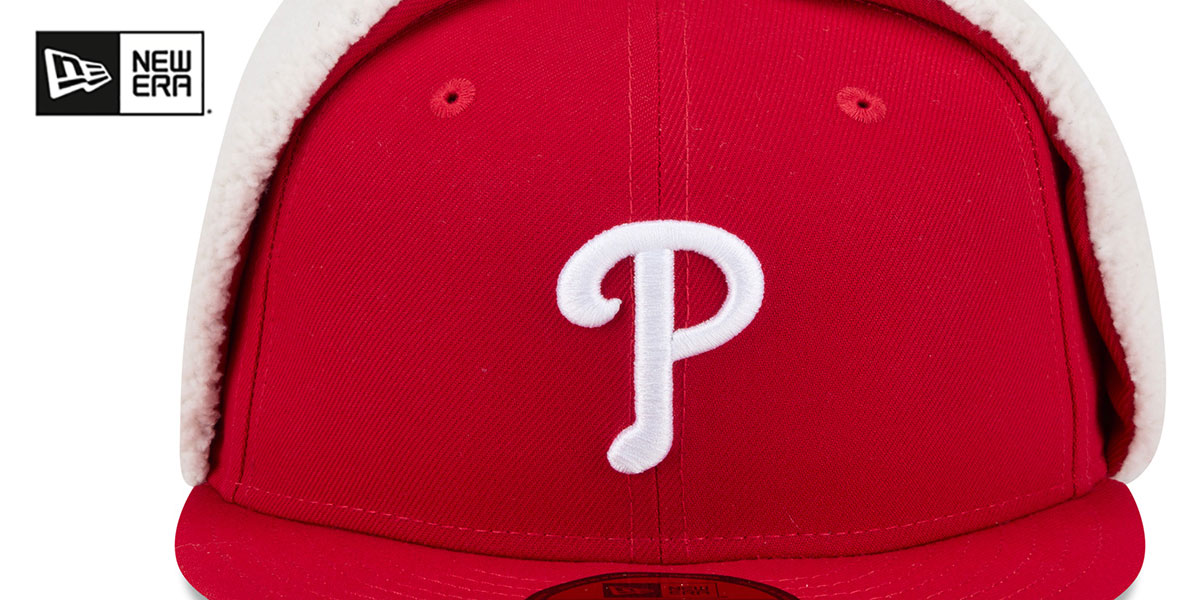 Philadelphia Phillies CLASSIC DOGEAR Red Fitted Hat