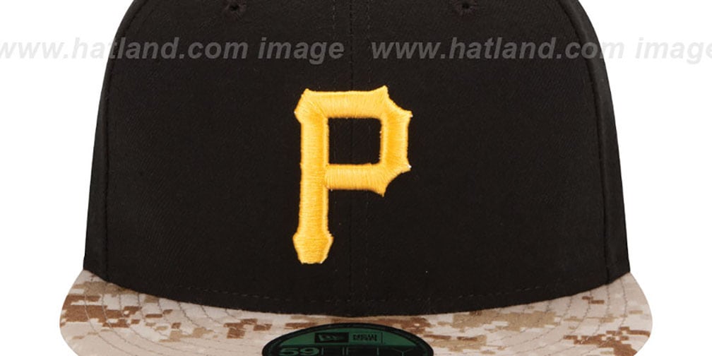Pittsburgh Pirates 2015 STARS N STRIPES Fitted Hat