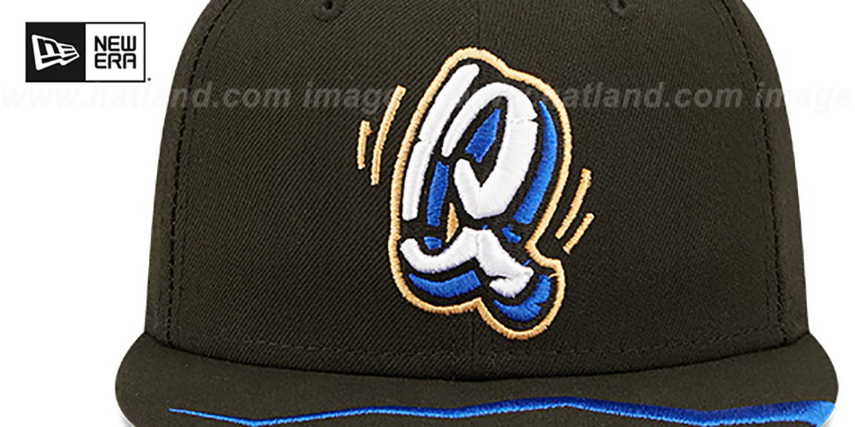 Rancho Cucamonga Quakes MILB ONFIELD ALT 1 Black Fitted Hat