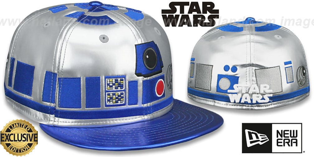 Star Wars R2D2 CHARACTER FACE Fitted Hat by New Era