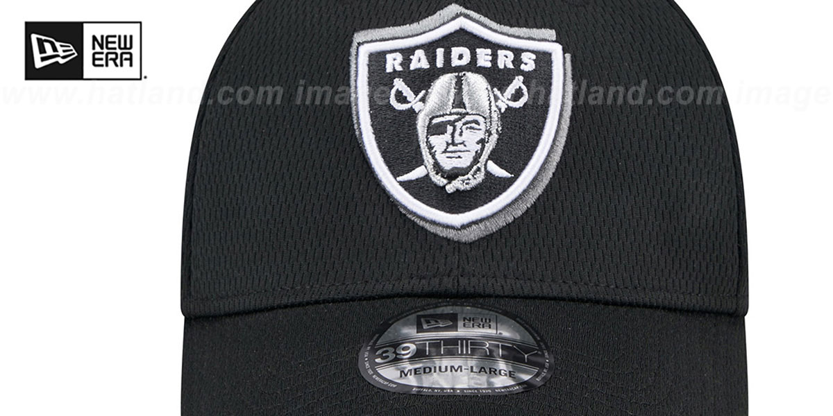 Las Vegas Raiders 2024 NFL DRAFT FLEX Hat by New Era