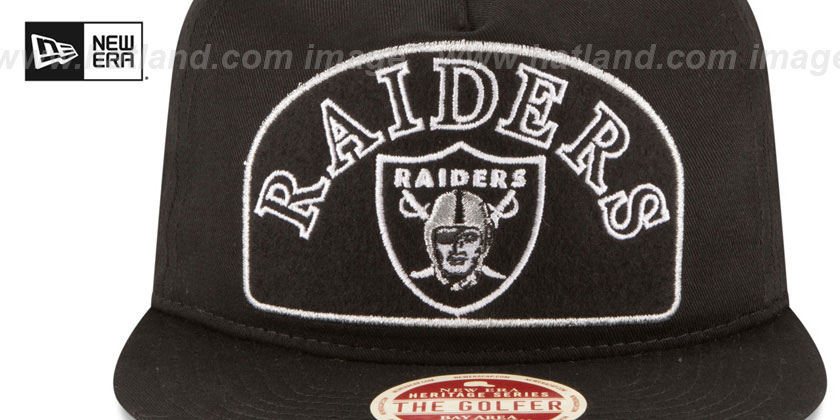 Oakland Raiders BAY AREA CHAMPS SNAPBACK Black Hat