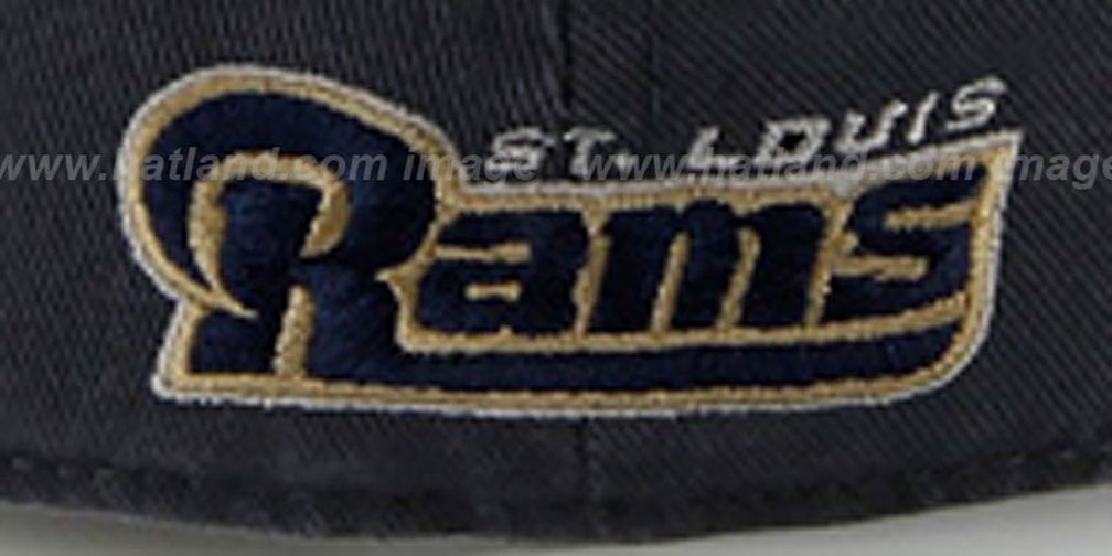 St Louis Rams NFL FRANCHISE Navy Hat by 47 Brand