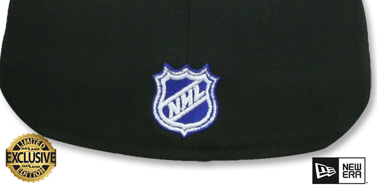 New York Rangers NHL TEAM-BASIC Black Fitted Hat by New Era