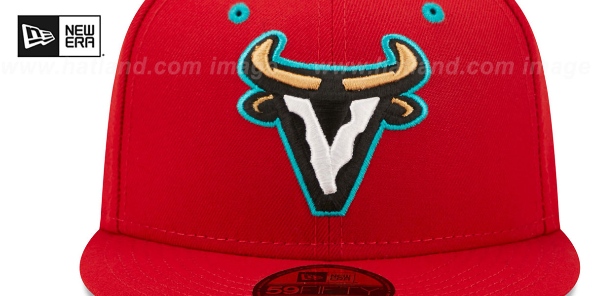 Visalia Rawhide COPA Red Fitted Hat by New Era