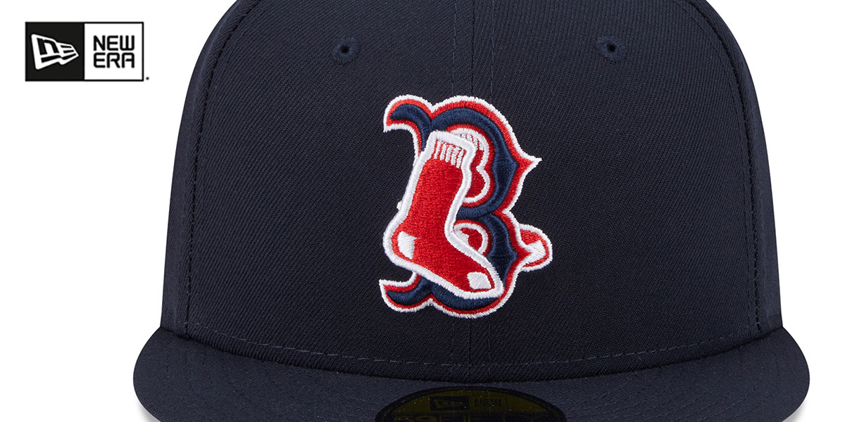 Boston Red Sox DECEPTOR Navy Fitted Hat by New Era