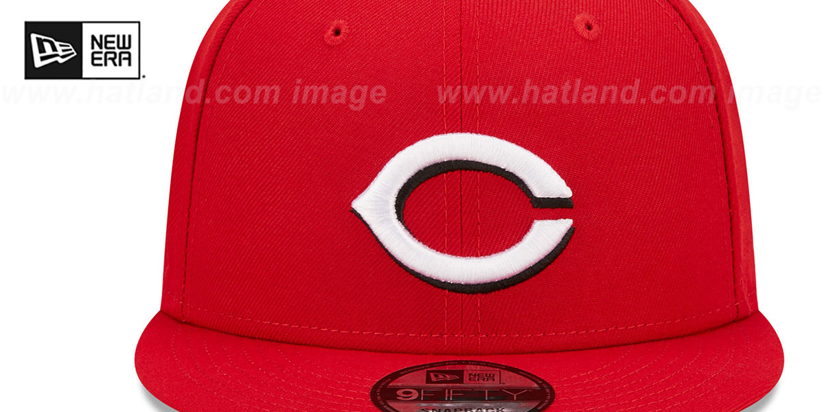 Cincinnati Reds 1990 WS SIDE-PATCH SNAPBACK Hat by New Era