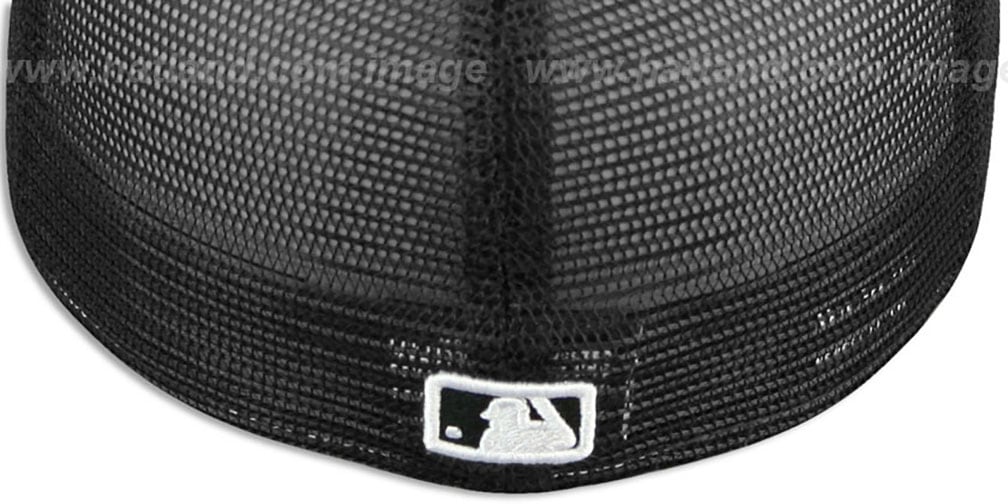 Cincinnati Reds ZEBRA ANIMAL-FUR MESH-BACK Fitted Hat