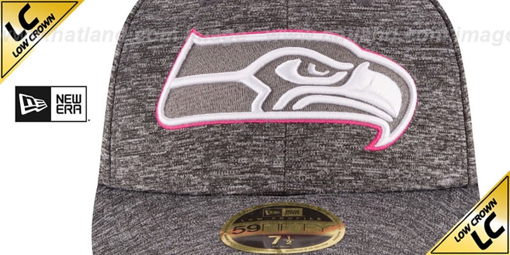 Seattle Seahawks 2016 LOW-CROWN BCA Grey Fitted Hat