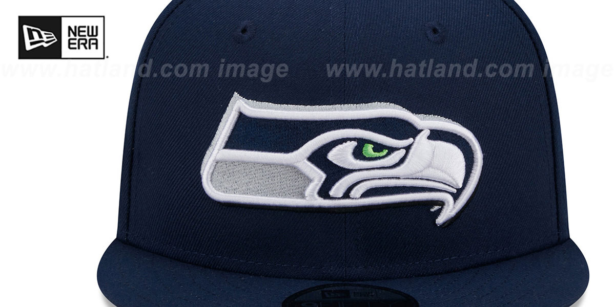 Seattle Seahawks 2024 NFL DRAFT SNAPBACK Navy Hat by New Era