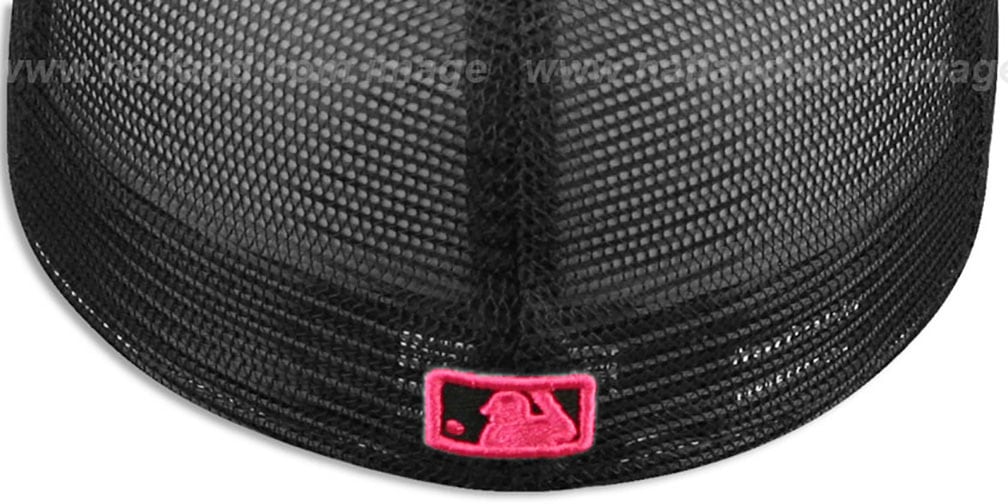 San Francisco SF Giants CHEETAH ANIMAL-FUR MESH-BACK Fitted Hat