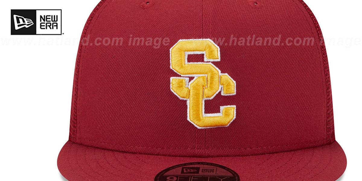 Southern California Southern Cal TEAM-BASIC TRUCKER SNAPBACK Burg