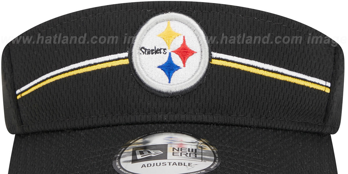 Pittsburgh Steelers 2023 NFL TRAINING CAMP VISOR Black