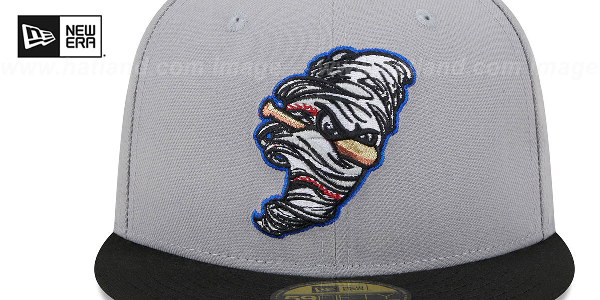 Omaha Storm Chasers MILB MARVEL DEFENDERS SIDE-PATCH Grey-Black F