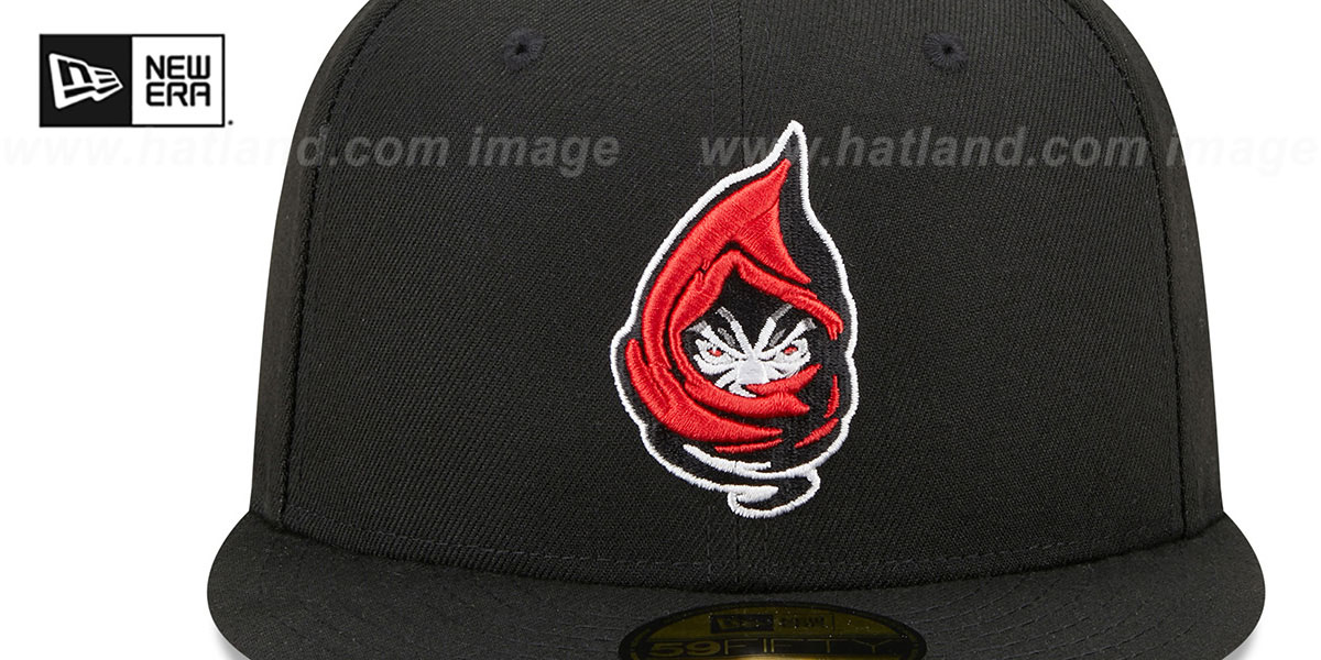 Lake Elsinore Storm MILB MARVEL DEFENDERS Black Fitted Hat