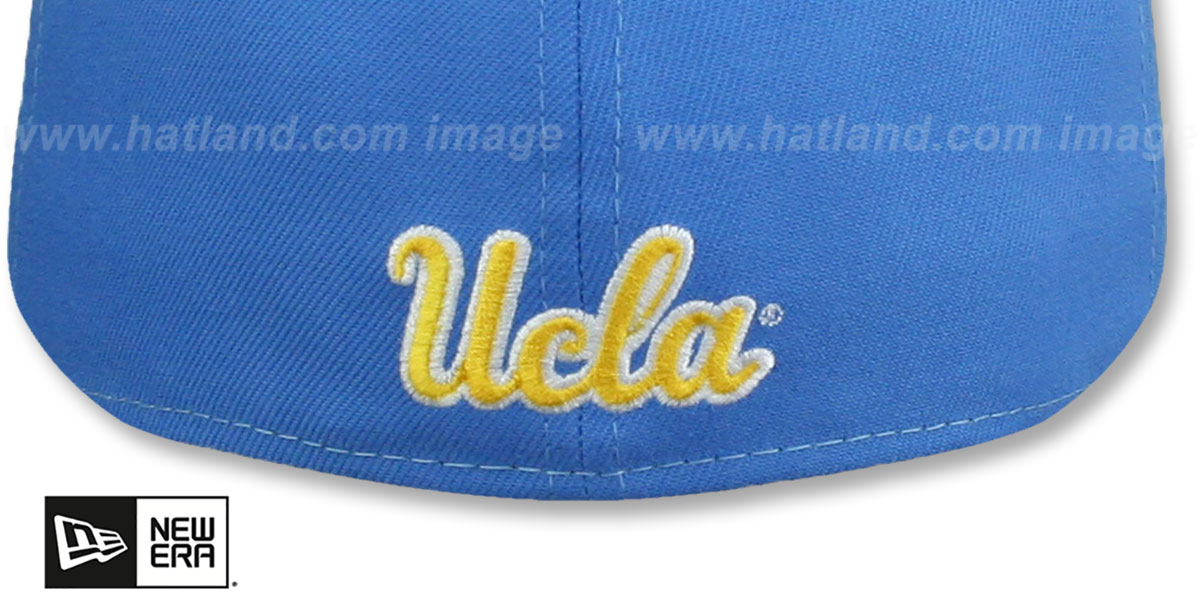 UCLA NCAA TEAM-BASIC Blue Fitted Hat by New Era