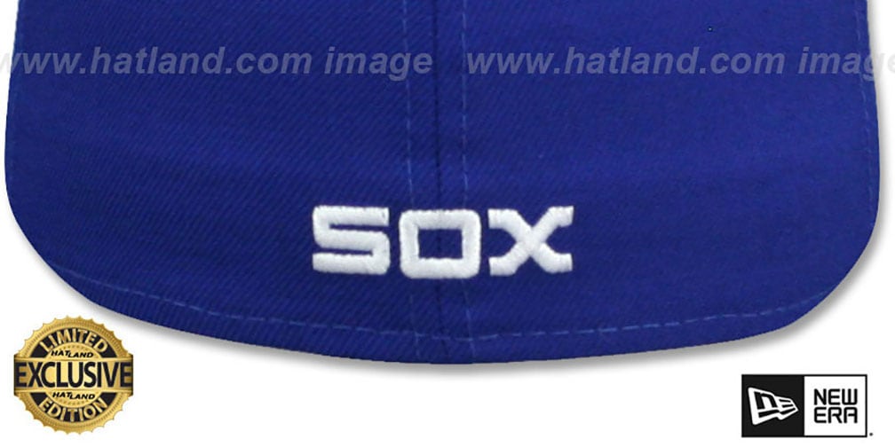 Chicago White Sox SOUTH SIDE HITMEN Royal Fitted Hat