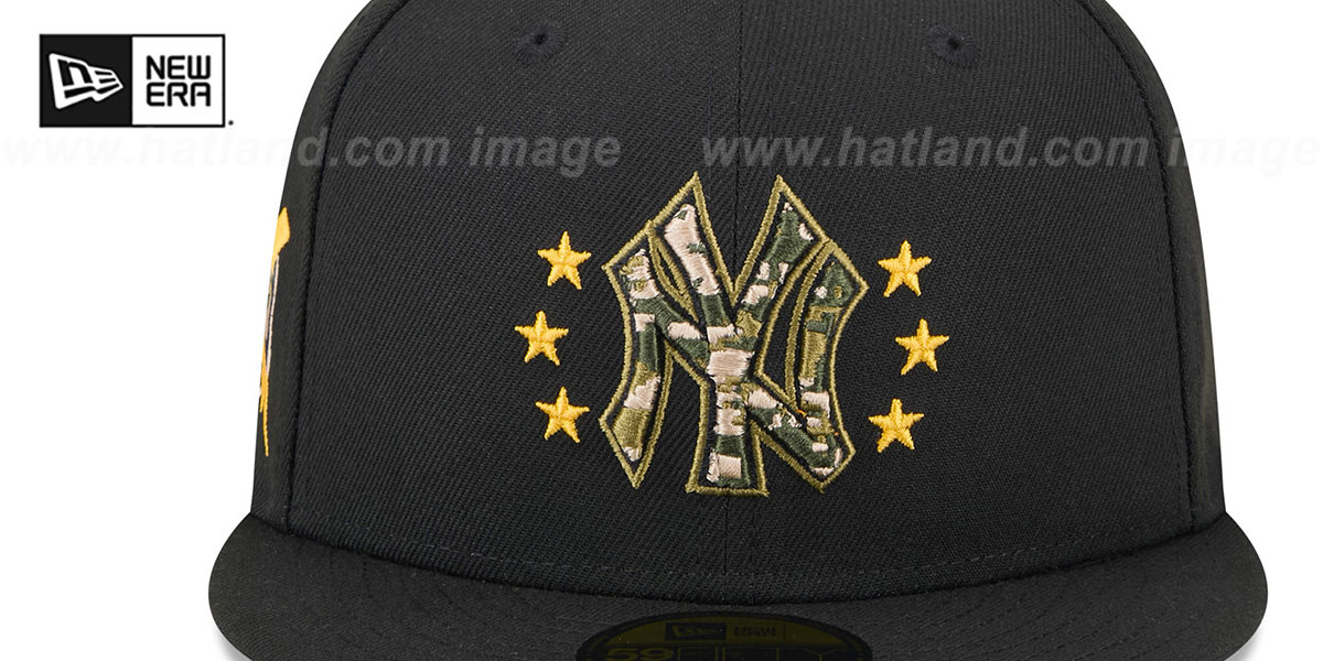 New York Yankees 2024 ARMED FORCES STARS N STRIPES Hat