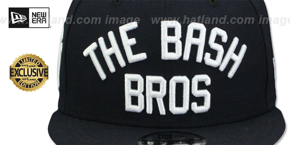 New York Yankees BASH BROS SNAPBACK Navy Hat by New Era