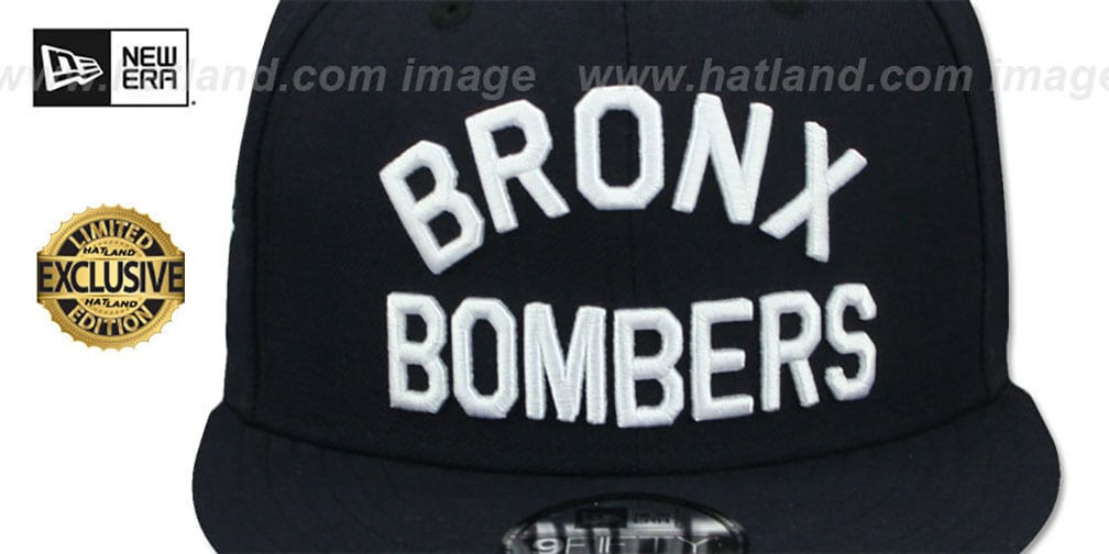 New York Yankees BRONX BOMBERS SNAPBACK Navy Hat by New Era