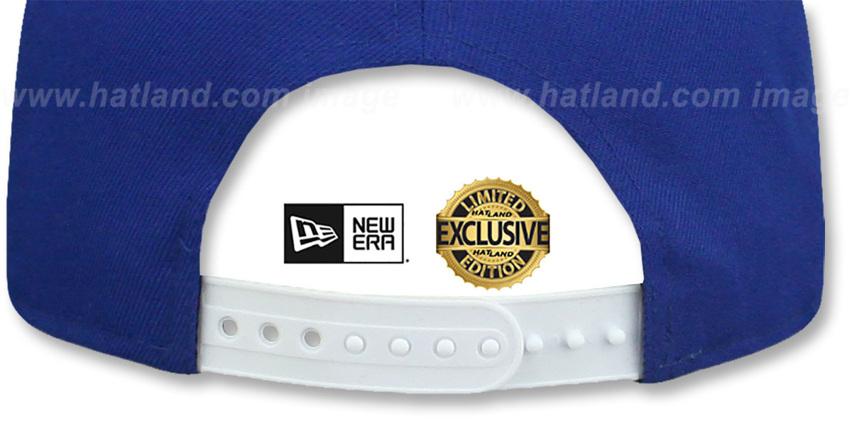 New York Yankees TEAM-BASIC SNAPBACK Royal-White Hat