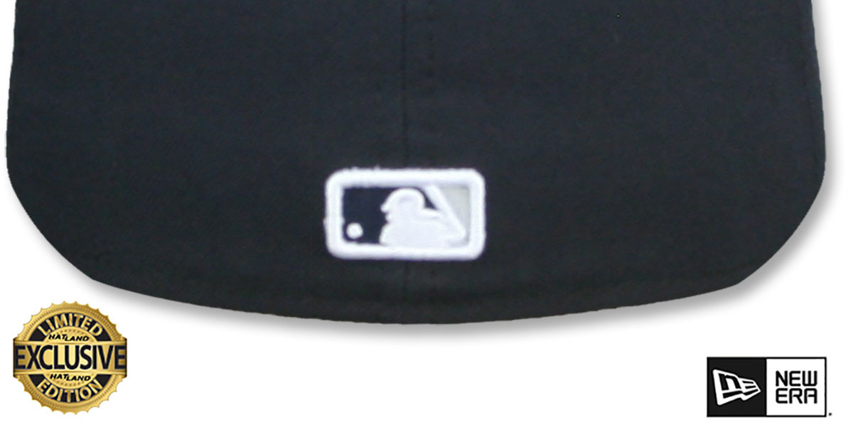 New York Yankees TORPEDOTIME CROSSED BATS Navy Fitted Hat