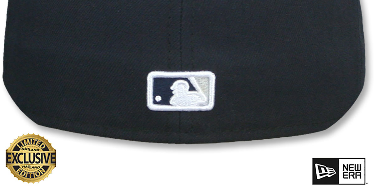 New York Yankees TORPEDOTIME LAUNCH BAT Navy Fitted Hat