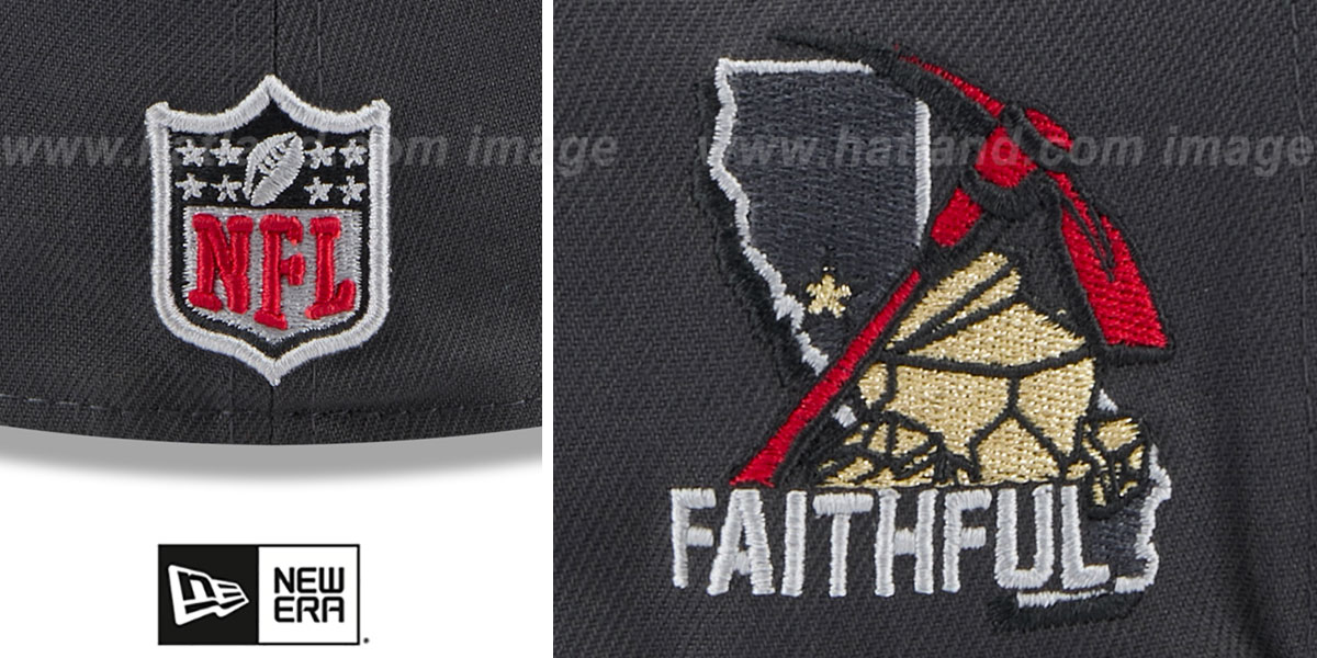 San Francisco 49ers 2024 ONSTAGE NFL DRAFT Grey Fitted Hat