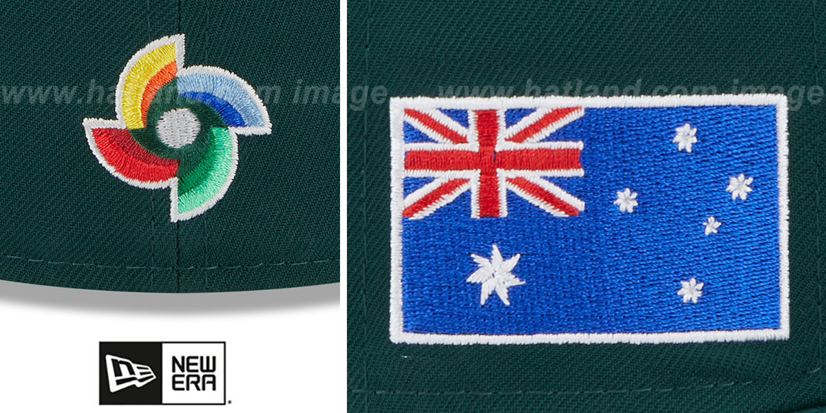 Australia 2023 WBC GAME Green Hat by New Era
