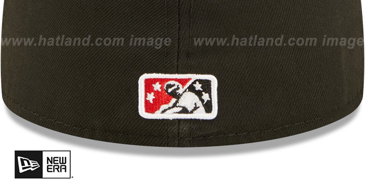 Birmingham Barons MILB ONFIELD HOME Black Fitted Hat