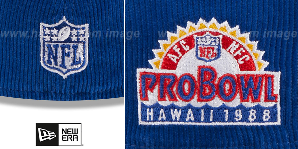 Buffalo Bills OLD SCHOOL CORDUROY SIDE-PATCH Royal Fitted Hat