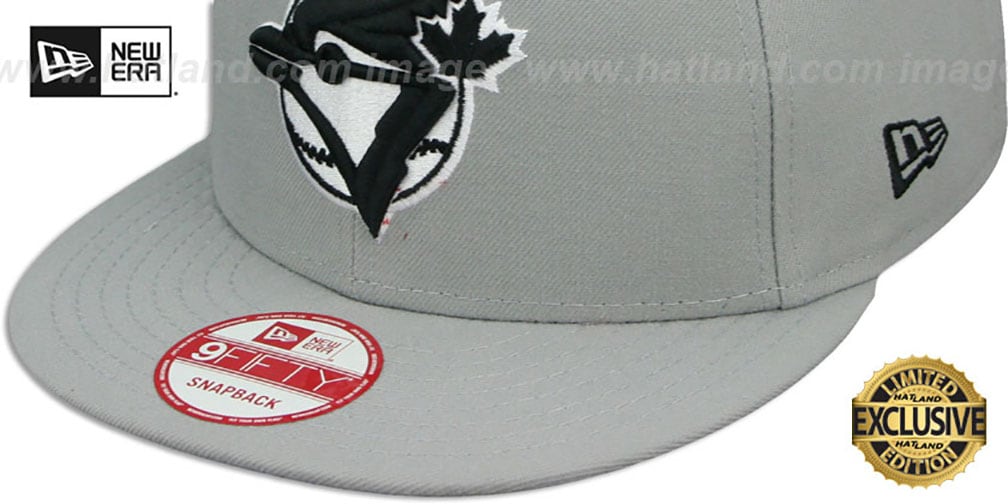 Toronto Blue Jays COOP TEAM-BASIC SNAPBACK Grey-Black Hat