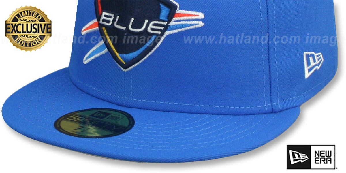 Oklahoma City Blue NBA G-LEAGUE Blue Fitted Hat by New Era