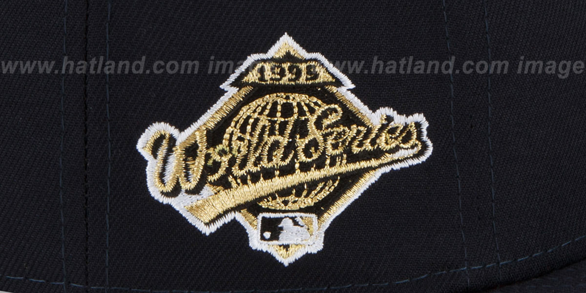 Atlanta Braves 1995 WS SIDE-PATCH SNAPBACK Hat by New Era