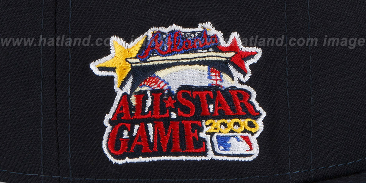 Atlanta Braves 2000 ASG SIDE-PATCH SNAPBACK Hat by New Era