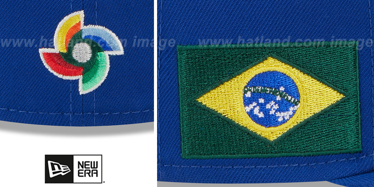 Brazil 2023 WBC GAME Royal Hat by New Era