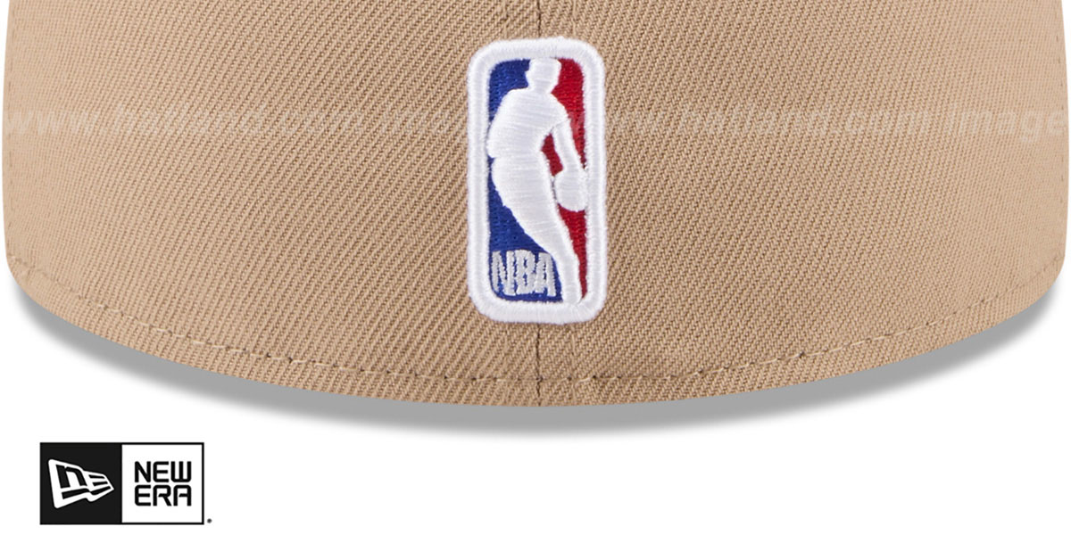 Chicago Bulls 2024 NBA DRAFT Camel-Red Fitted Hat by New Era
