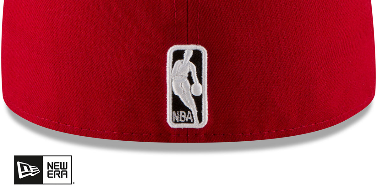 Chicago Bulls 2T NBA TEAM-BASIC Red-Black Fitted Hat
